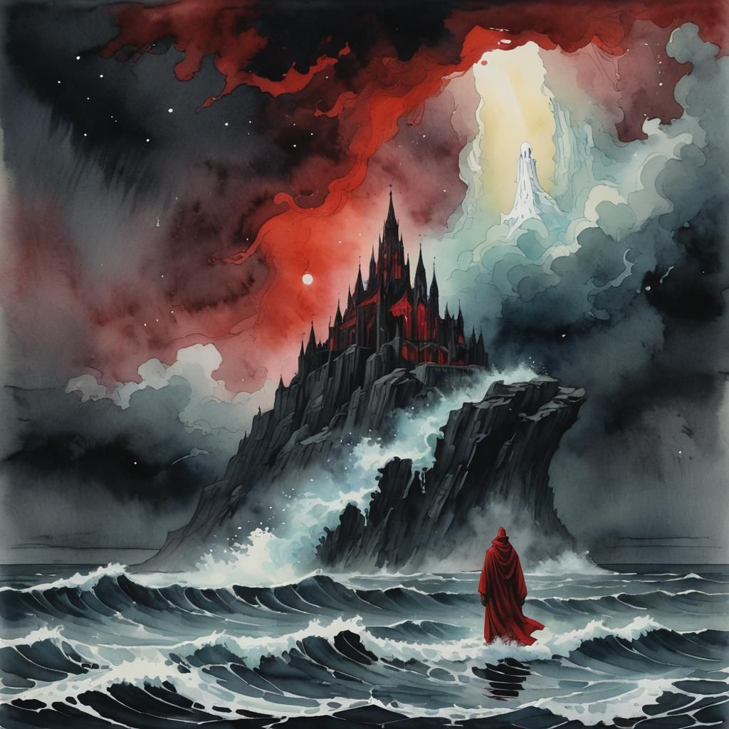 Crossing The Uncrossable - AI Generated Artwork - NightCafe Creator