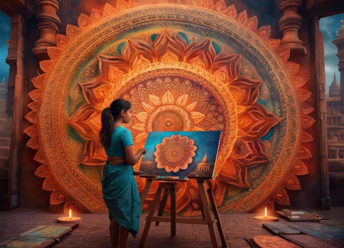 India 12 - AI Generated Artwork - NightCafe Creator