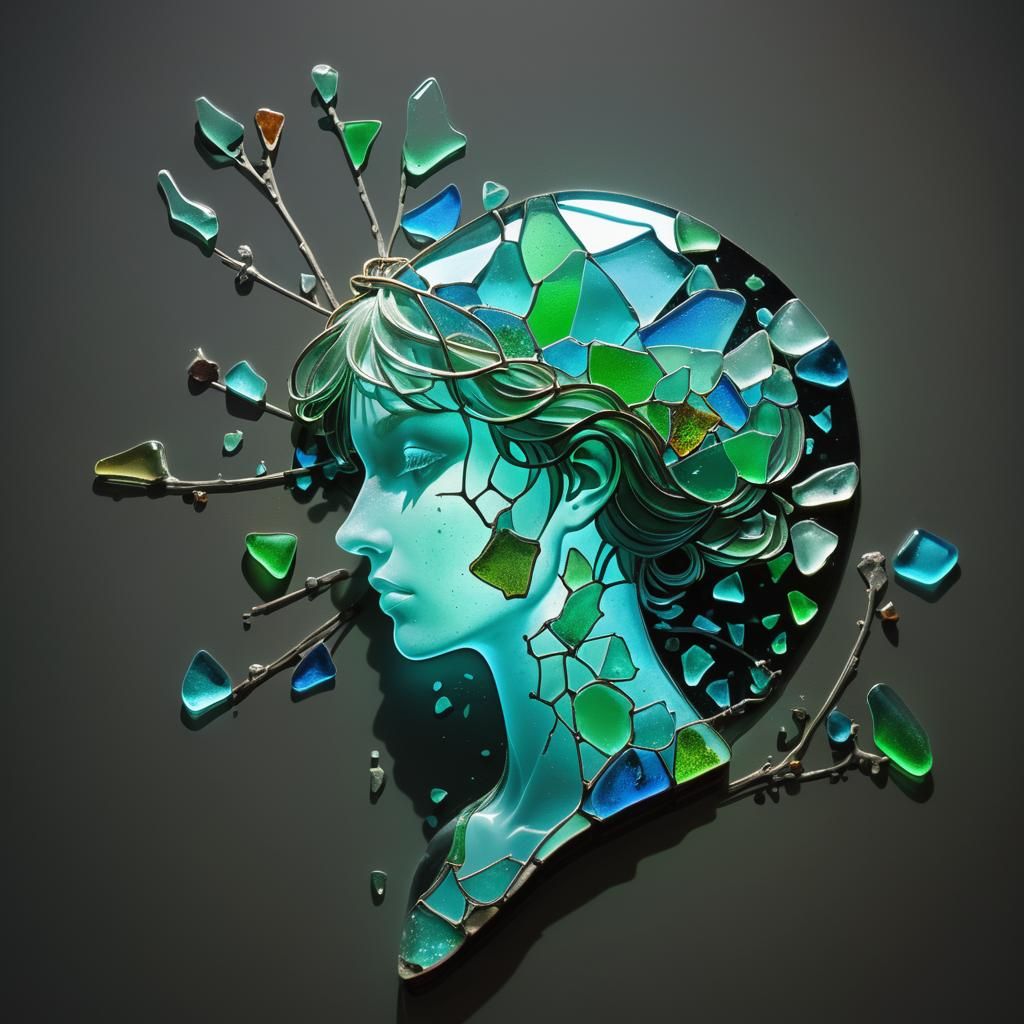 Seaglass - AI Generated Artwork - NightCafe Creator