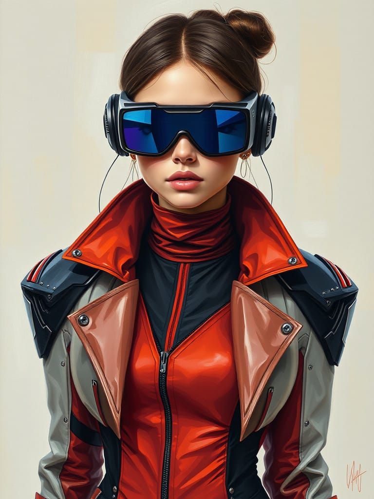 Sci-fi pinup - Sci-fi pinup