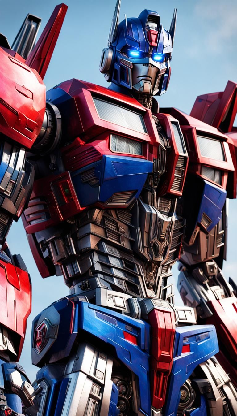 Optimus Prime, Autobot Leader II - AI Generated Artwork - NightCafe Creator