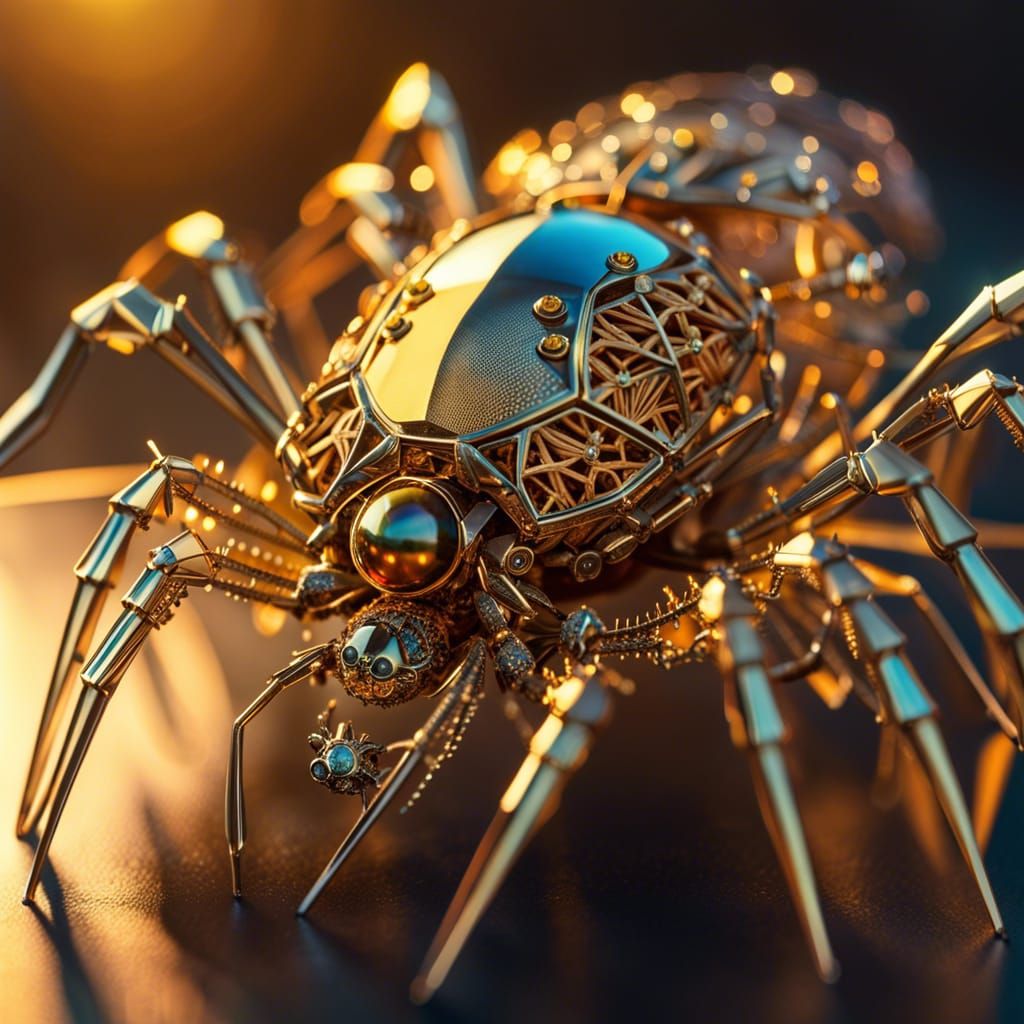 Spider - AI Generated Artwork - NightCafe Creator