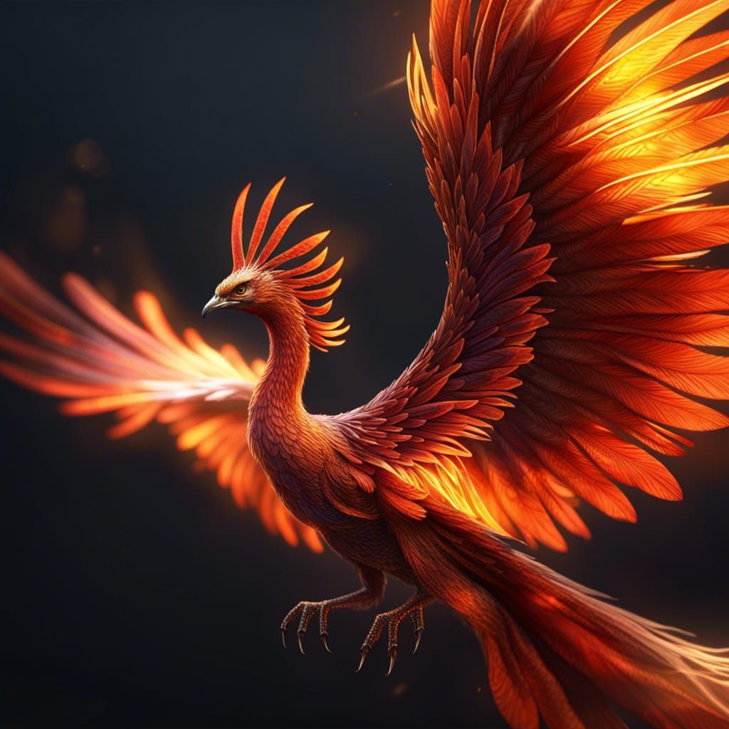 Phoenix - AI Generated Artwork - NightCafe Creator
