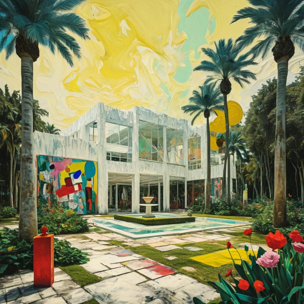 Integrating art, architecture and landscaping - AI Generated Artwork ...