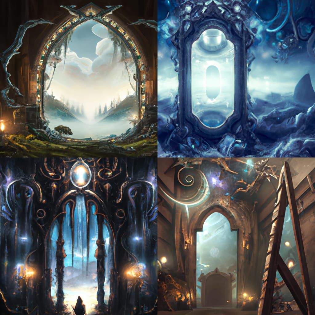 Magic Mirror #2 - AI Generated Artwork - NightCafe Creator