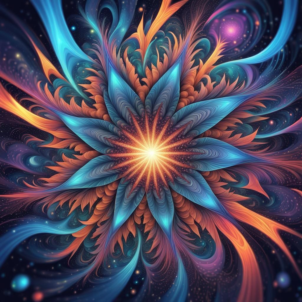 Star exploding - AI Generated Artwork - NightCafe Creator