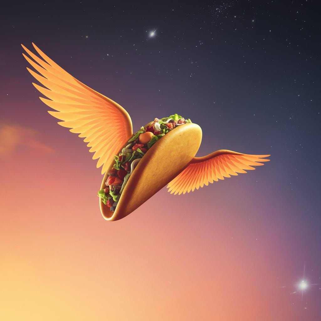 Flying tacos with wings-IDK - Flying tacos with wings-IDK