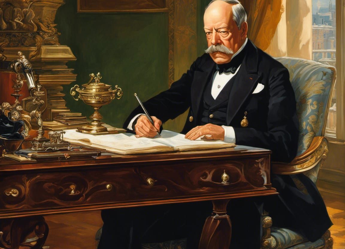 Chancellor Otto Von Bismarck - AI Generated Artwork - NightCafe Creator