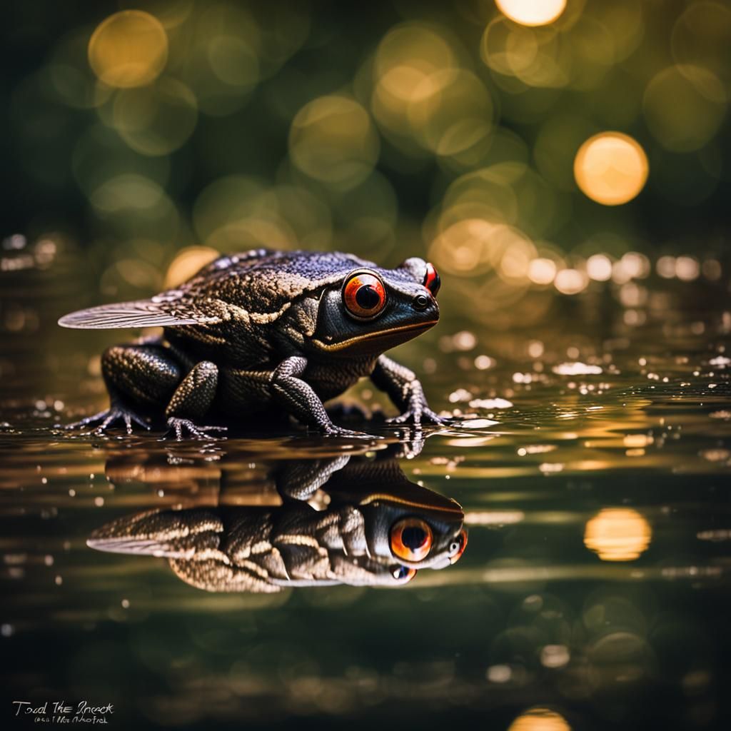 The Elusive Six-Legged Winged Toad - AI Generated Artwork - NightCafe ...