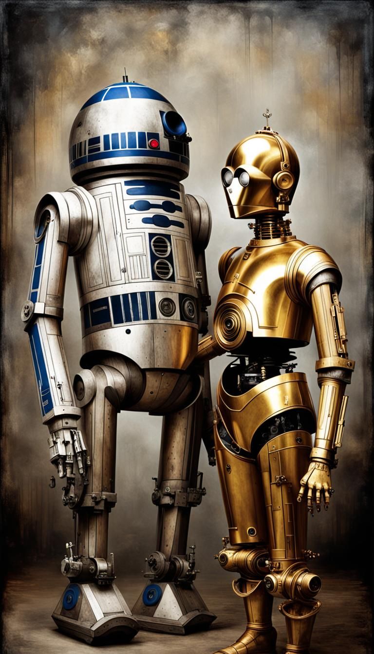 "C-3PO and R2-D2": photograph by Stephen Gammell - Gabriel Pacheco ...