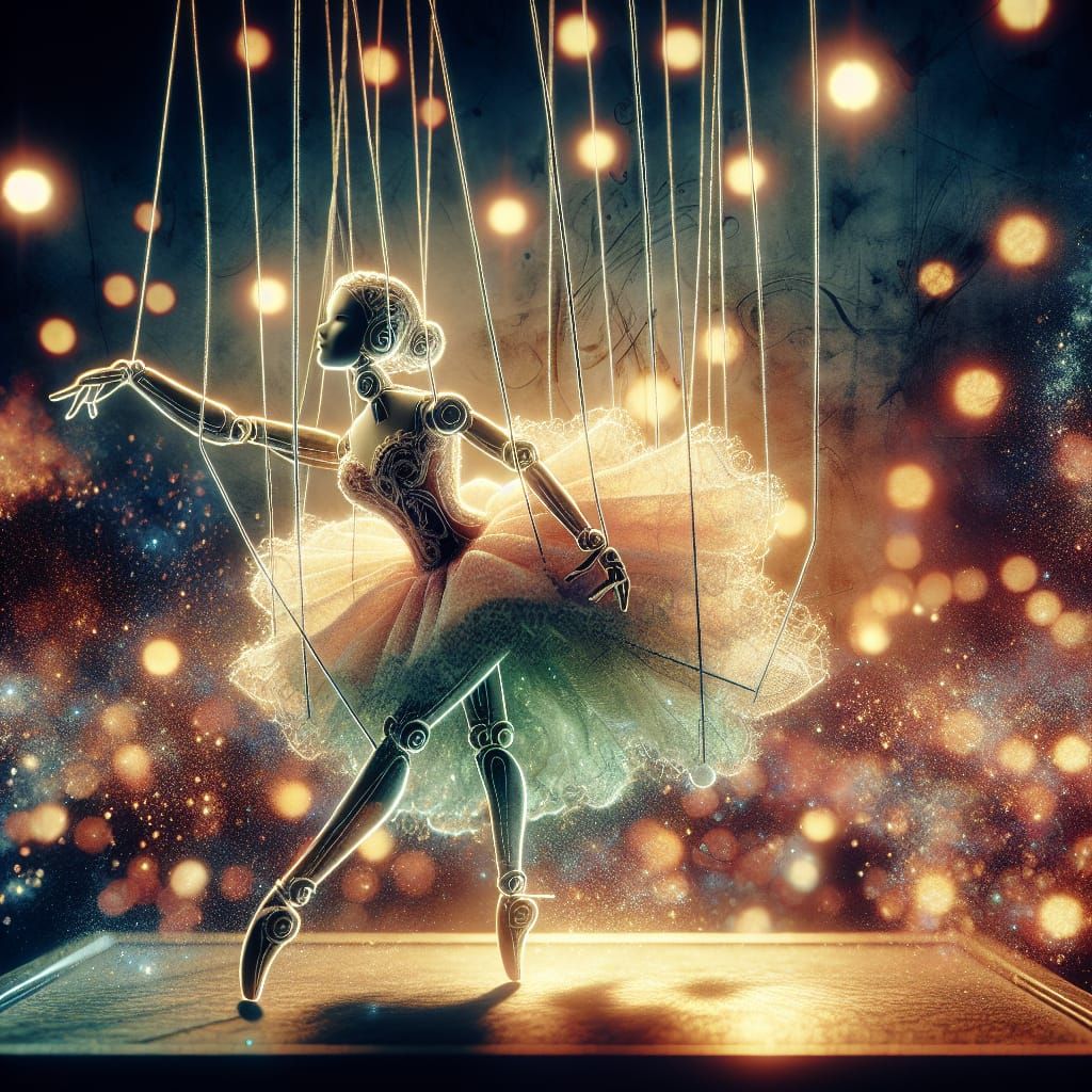 puppet ballerina - puppet ballerina