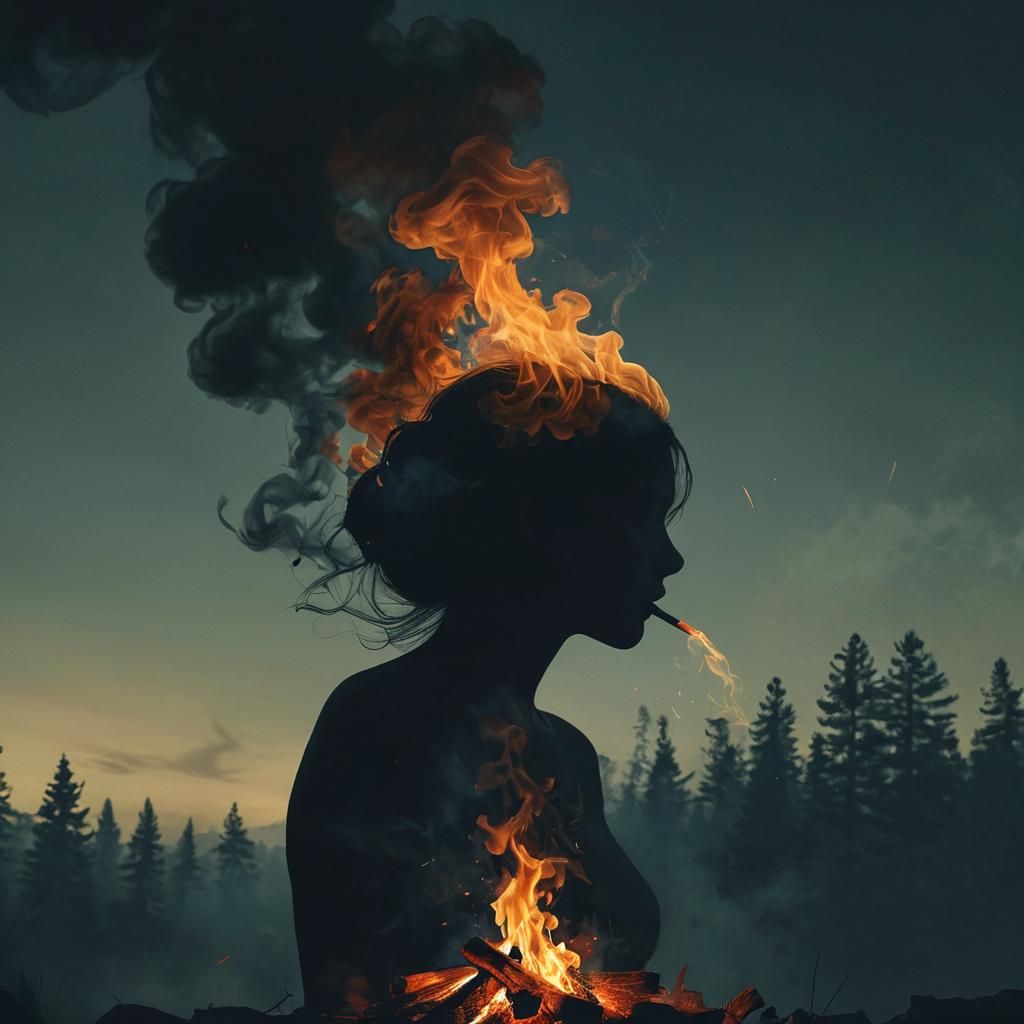 Burning burning burning Soul on Fire - AI Generated Artwork - NightCafe ...