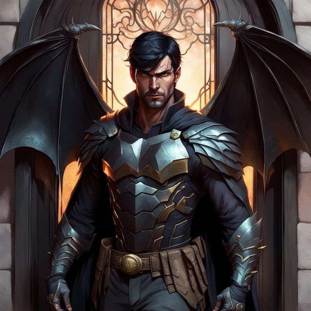 Azriel the Shadowsinger 😍 - AI Generated Artwork - NightCafe Creator