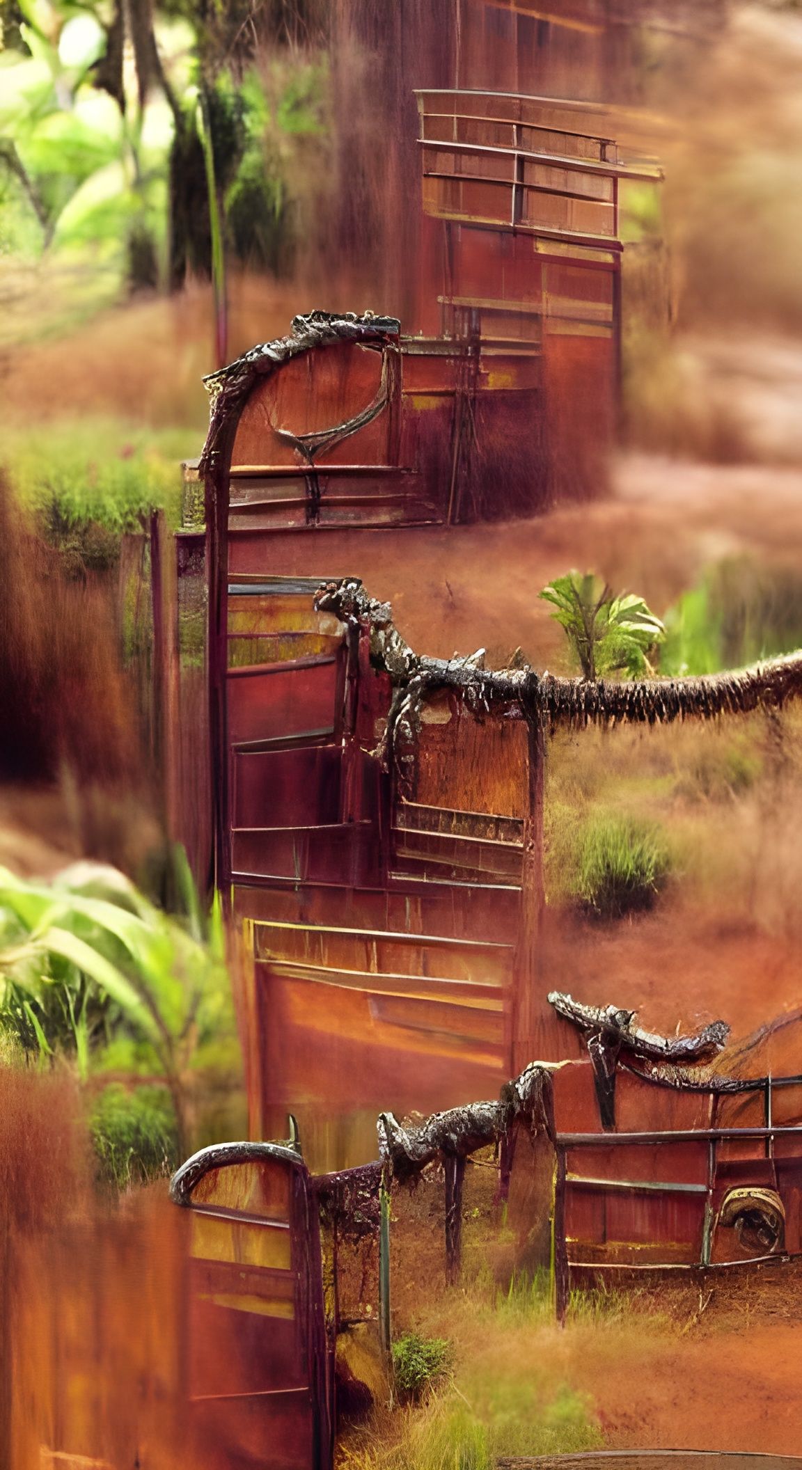 Tribal Gates - AI Generated Artwork - NightCafe Creator