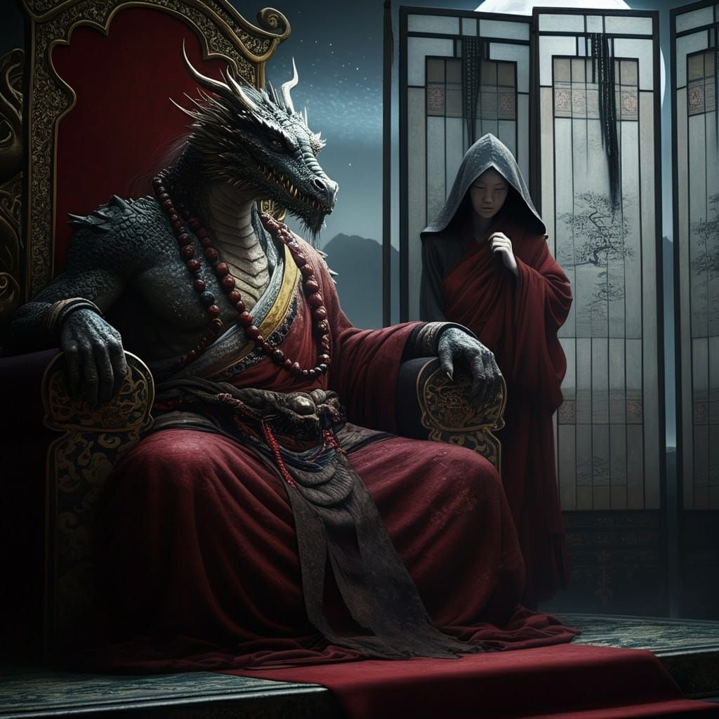 Master Dragon - Dragon Man of Velvetpunk Majesty