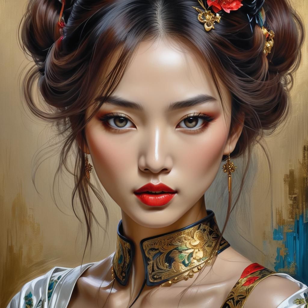 Stunning beauty - AI Generated Artwork - NightCafe Creator