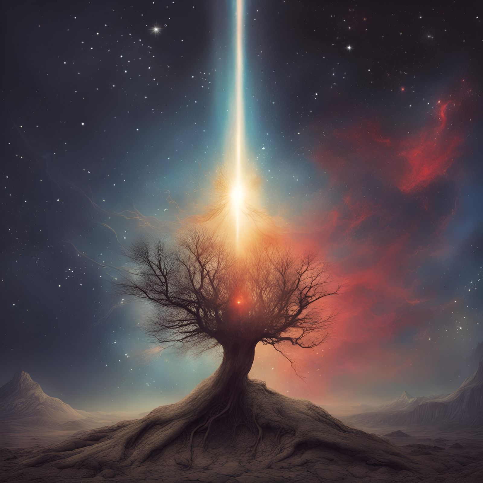 Stellar rebirth - AI Generated Artwork - NightCafe Creator