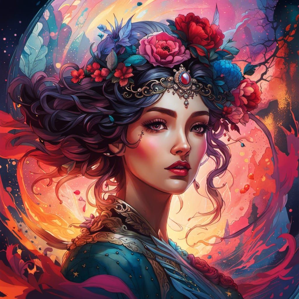 Goddess - AI Generated Artwork - NightCafe Creator