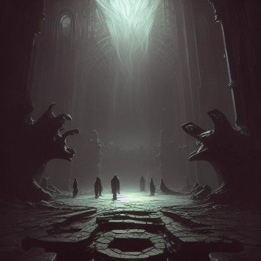 Silver Key, H P Lovecraft : r/nightcafe