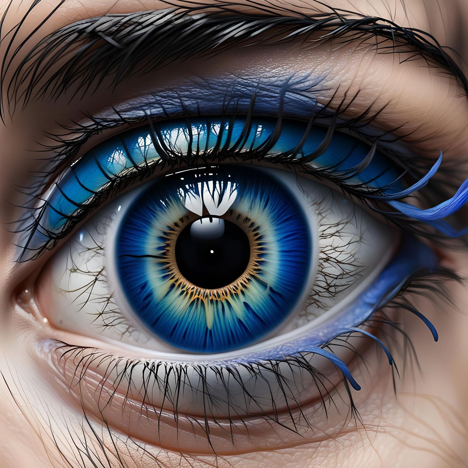 Eye hyper realistic - AI Generated Artwork - NightCafe Creator