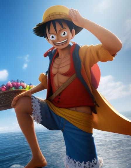 Luffy 02 - AI Generated Artwork - NightCafe Creator