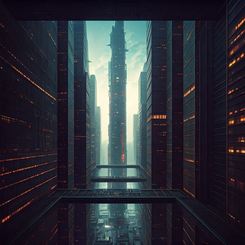 Solarpunk city - Sustainable Futuristic Cityscape in Solarpu...