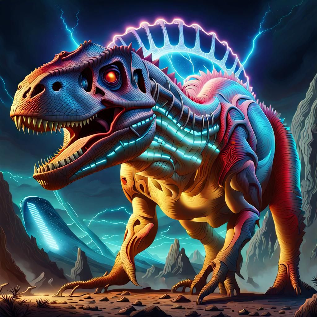 ЛЕНИС УСУ 10О Relativistic tyranasaurus , Ancient Ferocity, Sleek ...