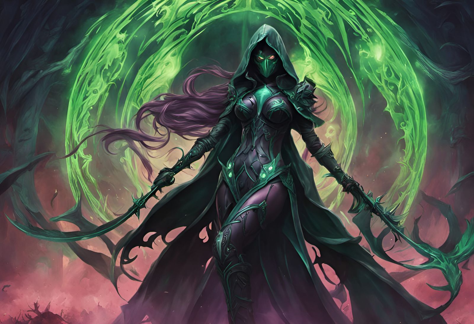 Corrupted Plague Reaper - AI Generated Artwork - NightCafe Creator