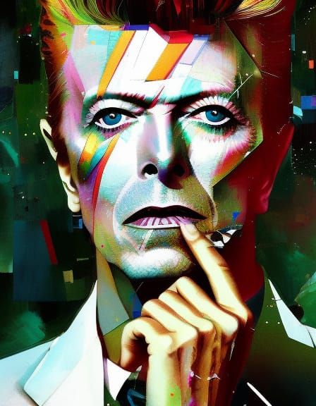 bowie - AI Generated Artwork - NightCafe Creator