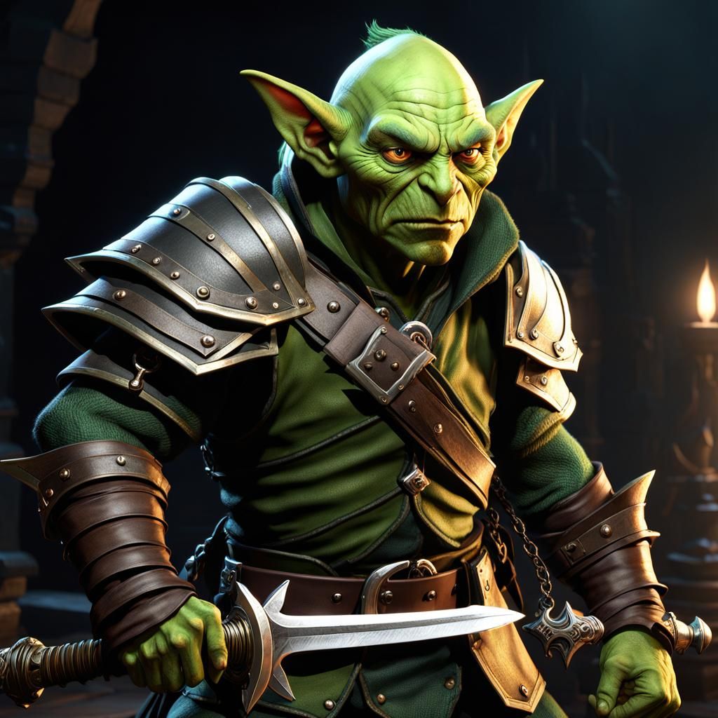 A goblin thief - AI Generated Artwork - NightCafe Creator