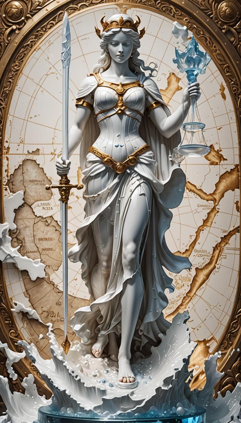 crystal Themis - AI Generated Artwork - NightCafe Creator