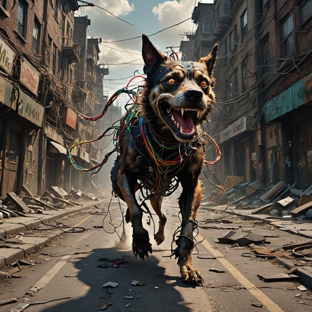 Boston Damits a.k.a. Cuddles - AI Generated Artwork - NightCafe Creator