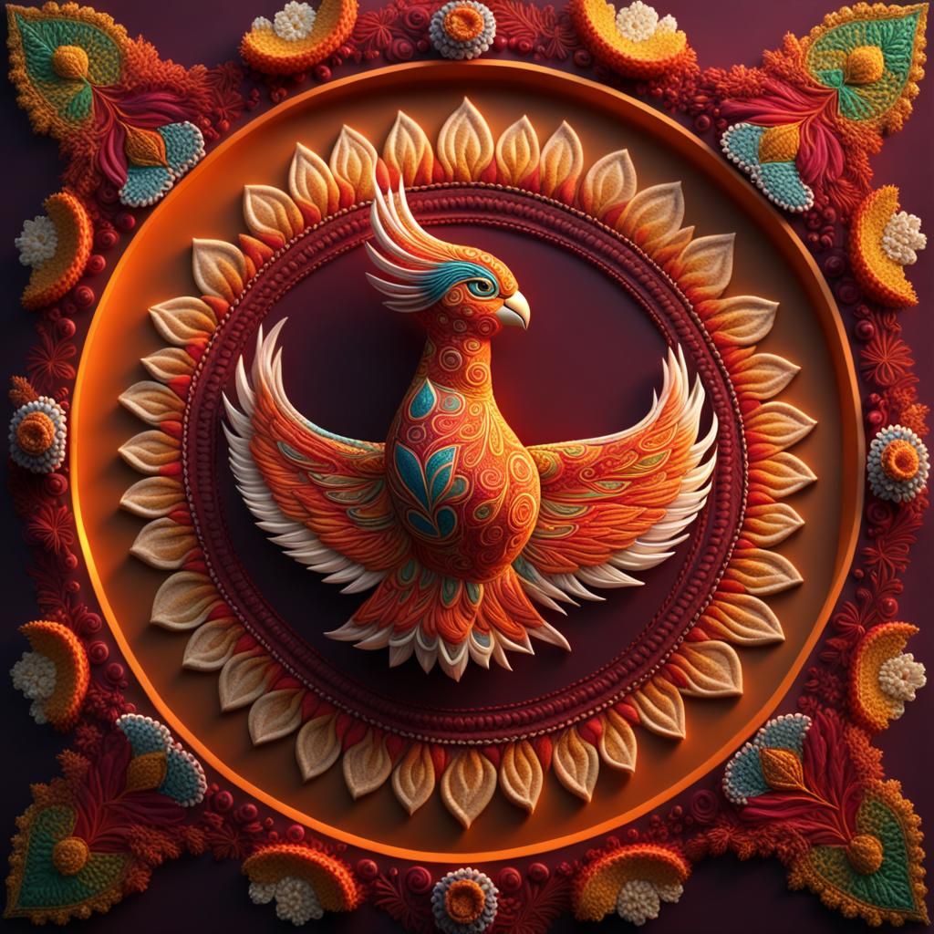Baby Firebird - AI Generated Artwork - NightCafe Creator
