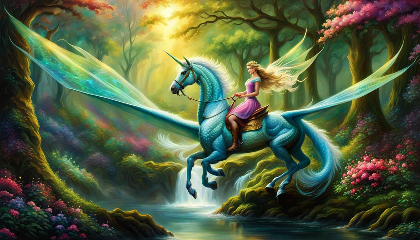 Winglight and Princess - AI Generated Artwork - NightCafe Creator