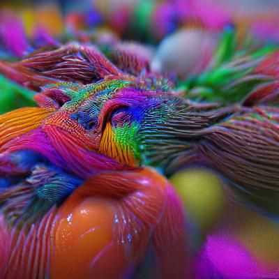 Colorful Abstract 3D Design in 8K - AI Art