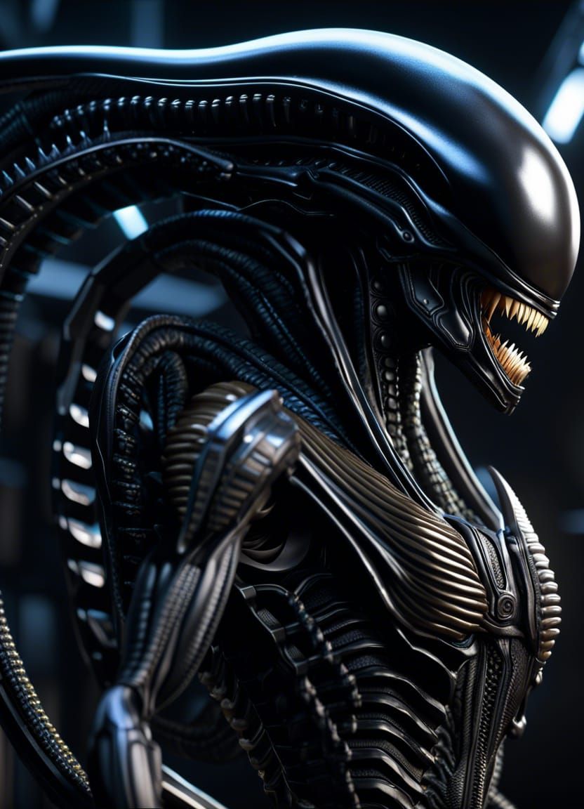 Xenomorph - AI Generated Artwork - NightCafe Creator