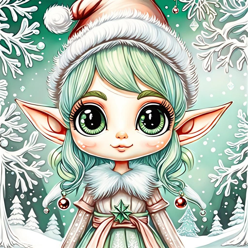 chibi elves / Mysterious XL v4 - AI Generated Artwork - NightCafe Creator