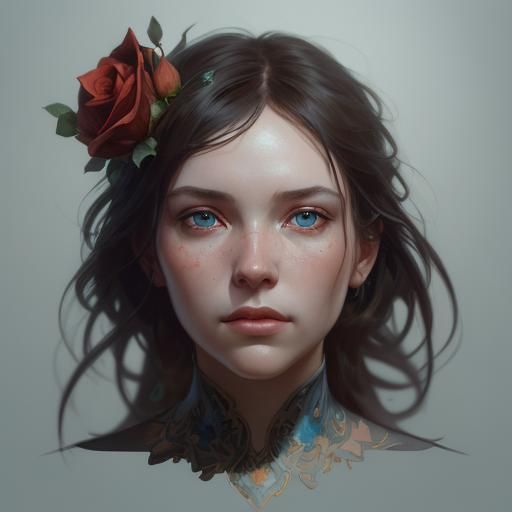 Rose - AI Generated Artwork - NightCafe Creator