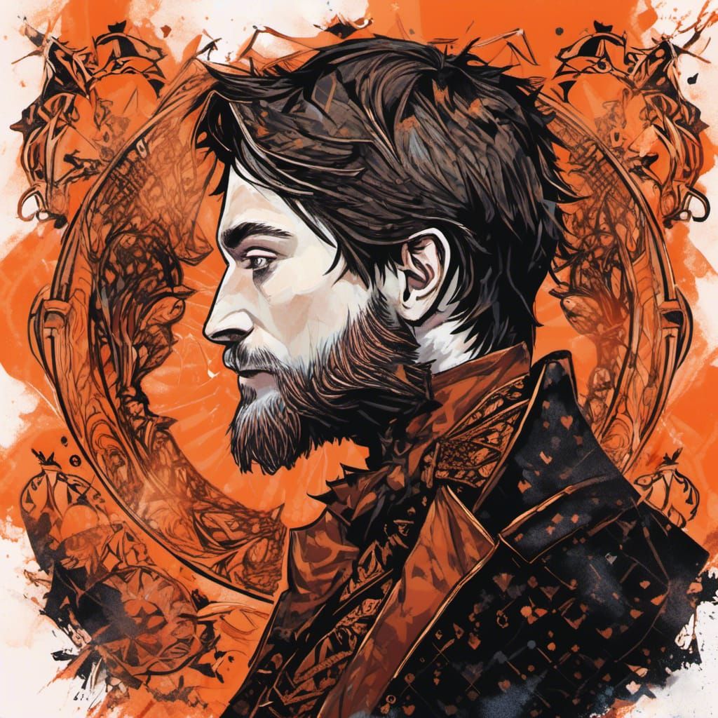Daniel Radcliffe's JRPG portrait - AI Generated Artwork - NightCafe Creator