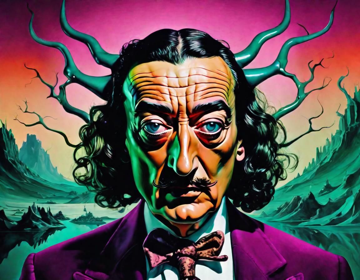 Salvador Dalí Surrealism 4 - AI Generated Artwork - NightCafe Creator