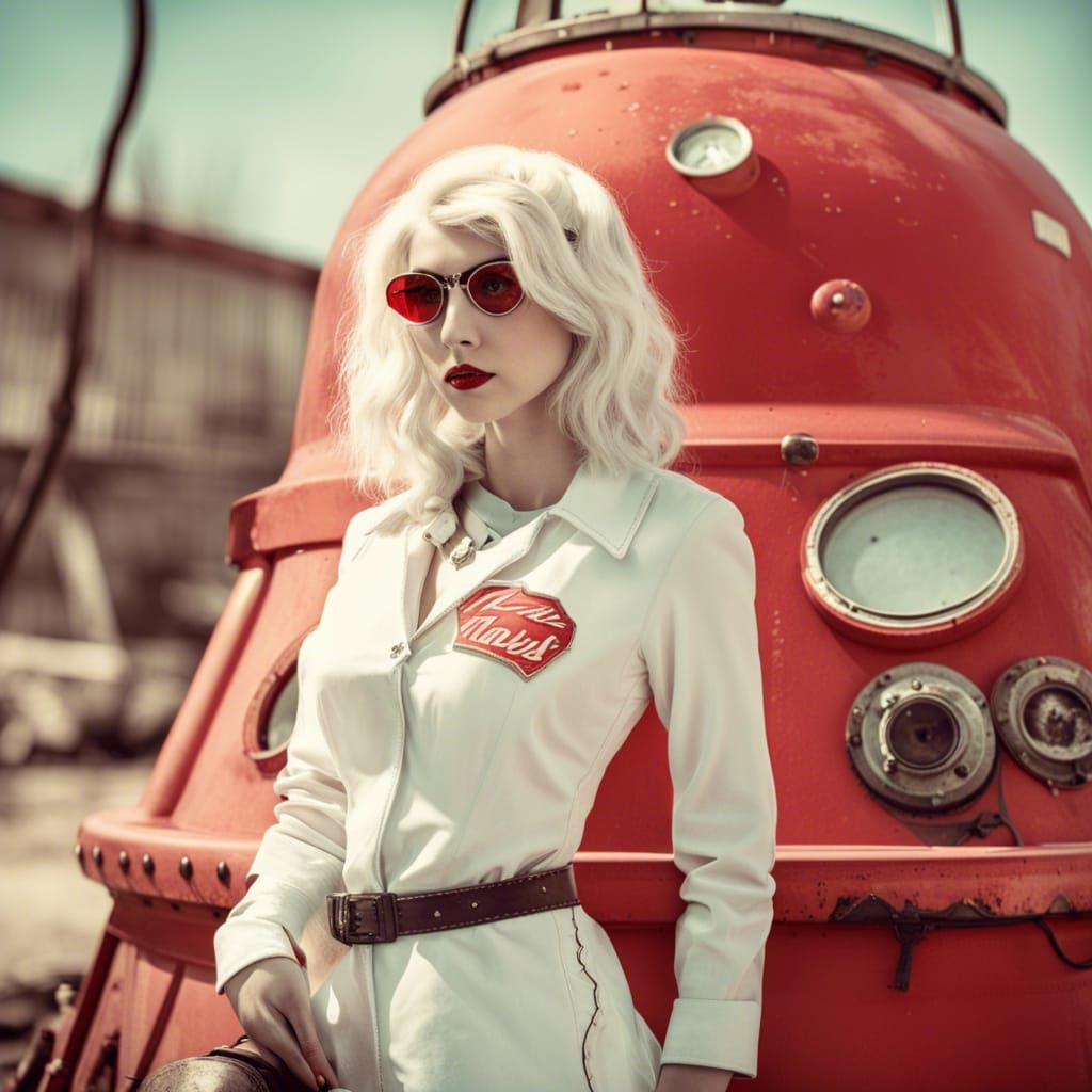 Nuka Girl - AI Generated Artwork - NightCafe Creator