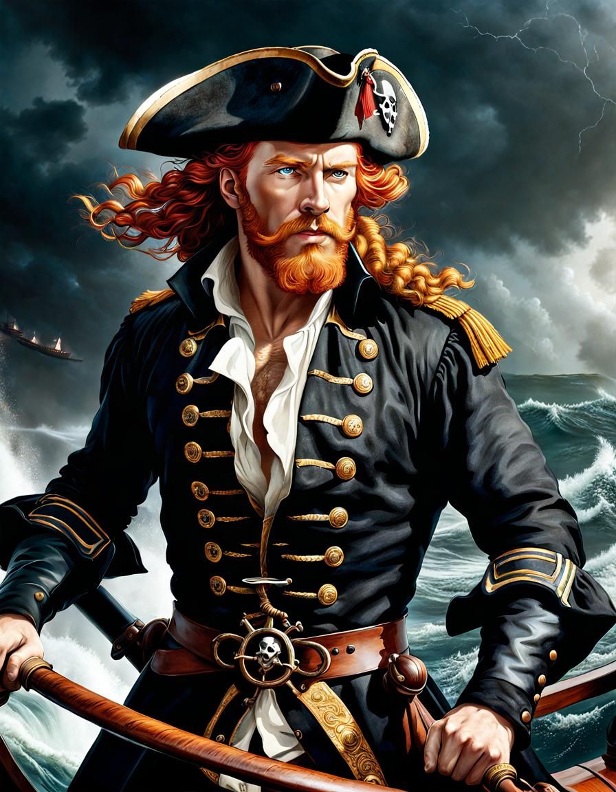Pirate Captain v.3 - AI Generated Artwork - NightCafe Creator