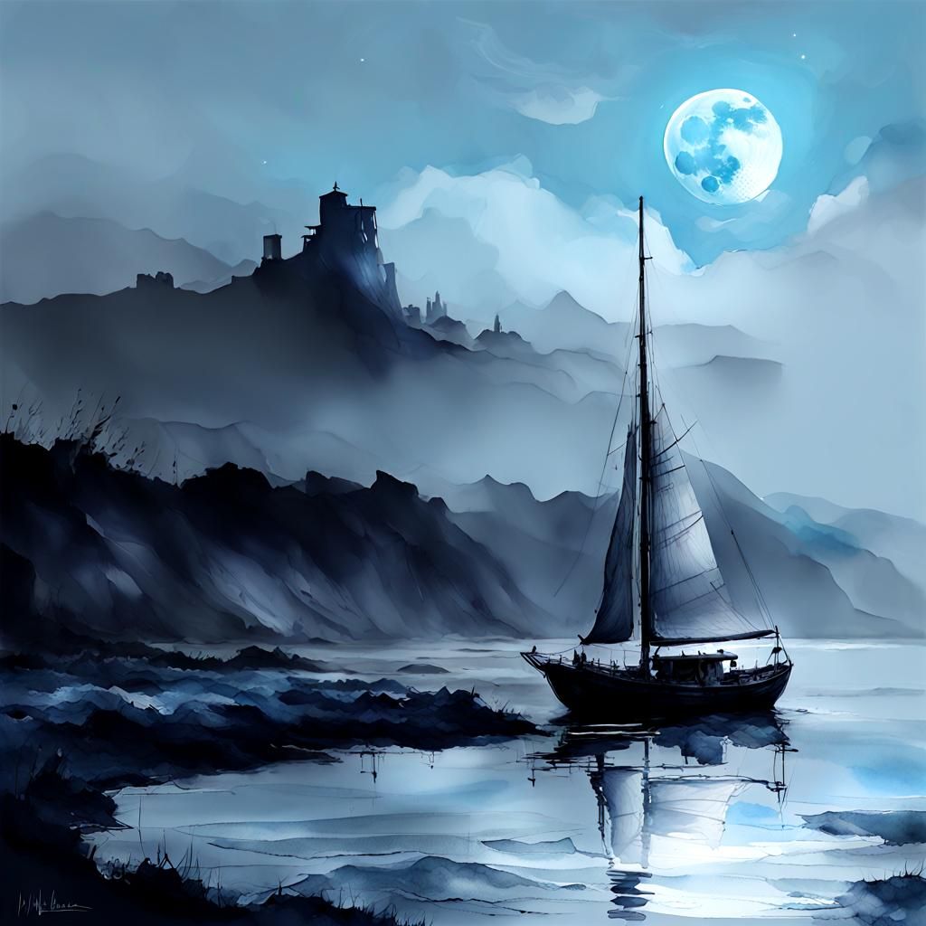 Boat - AI Generated Artwork - NightCafe Creator