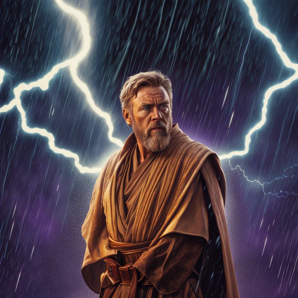 I have the high ground. - Obi-Wan Kenobi - AI Generated Artwork ...