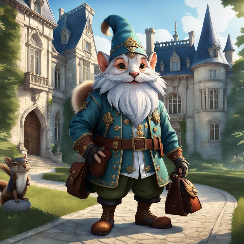 Squirrel Gnome! - AI Generated Artwork - NightCafe Creator