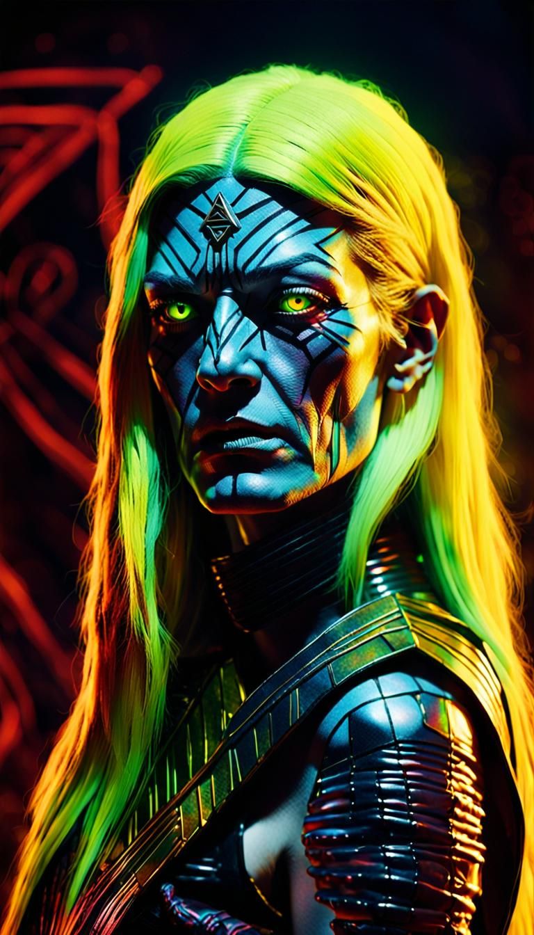 Jennifer Carpenter as an Egyptian Mummy resurrected and enhanced as a ...