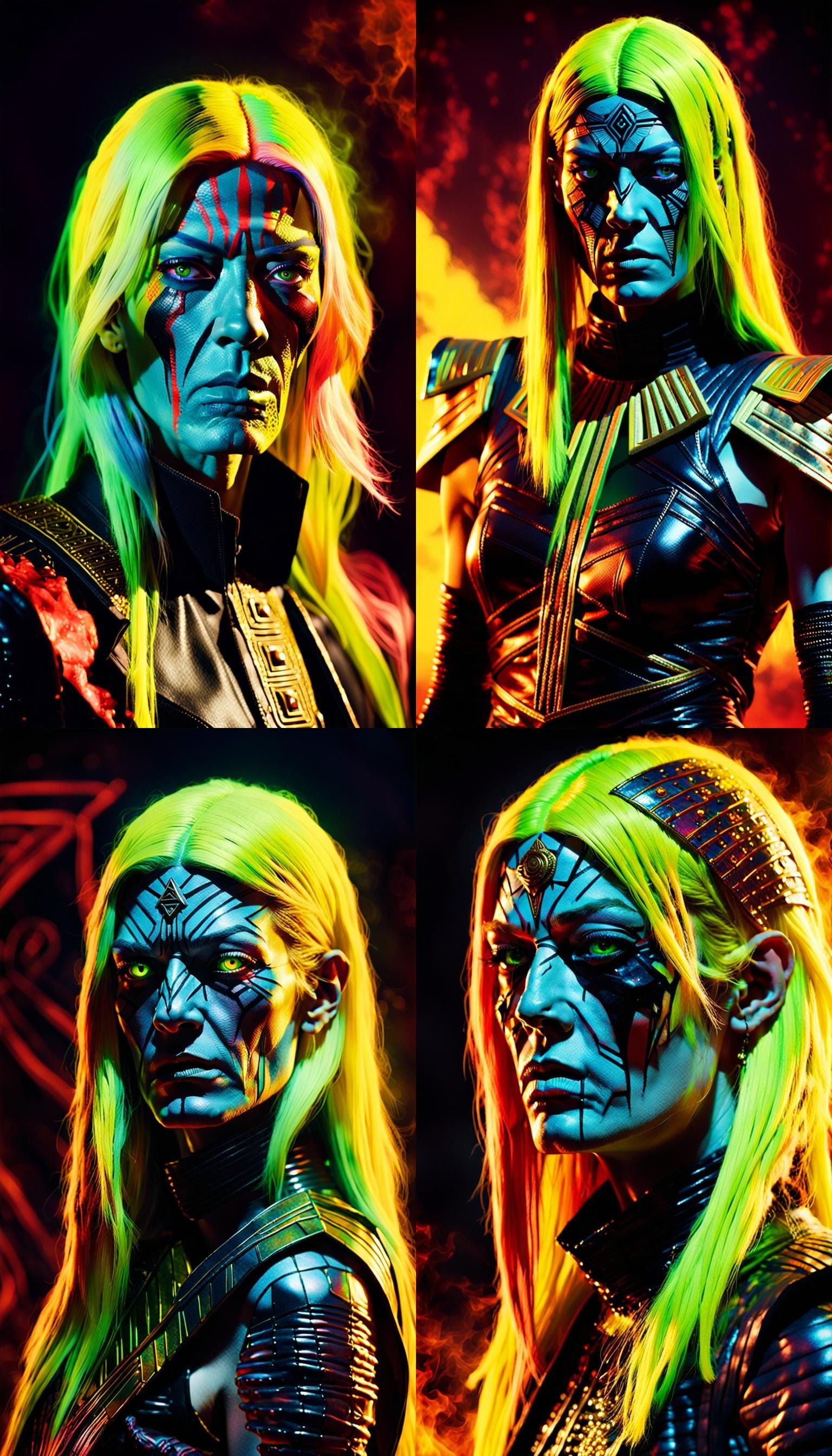 Jennifer Carpenter as an Egyptian Mummy resurrected and enhanced as a ...