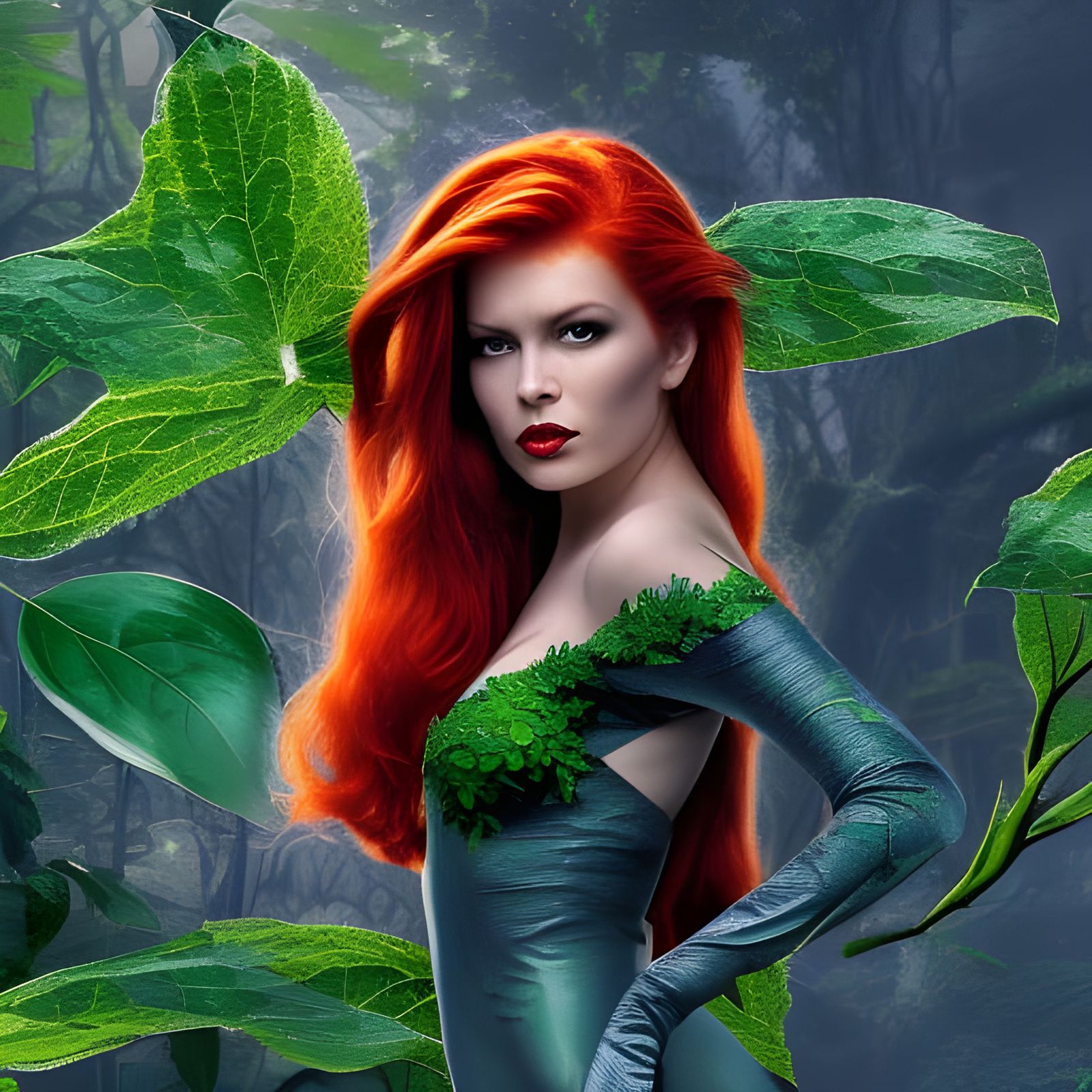 Poison Ivy - AI Generated Artwork - NightCafe Creator