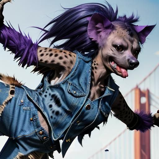 Scuzzy Takes a Dive - AI Generated Artwork - NightCafe Creator