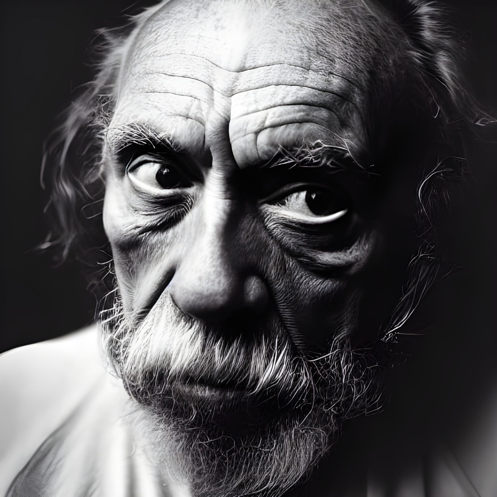 Charles Bukowski - AI Generated Artwork - NightCafe Creator